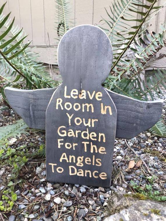 23 Primitive Garden Angels Ideas You Should Check | SharonSable