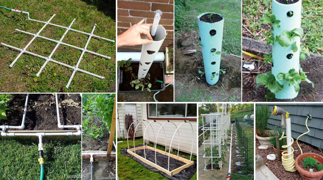 20 PVC Garden Ideas You Should Look | SharonSable