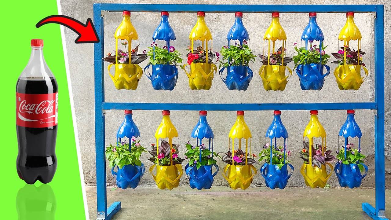 24 Plastic Bottle Hanging Garden Ideas To Consider | SharonSable