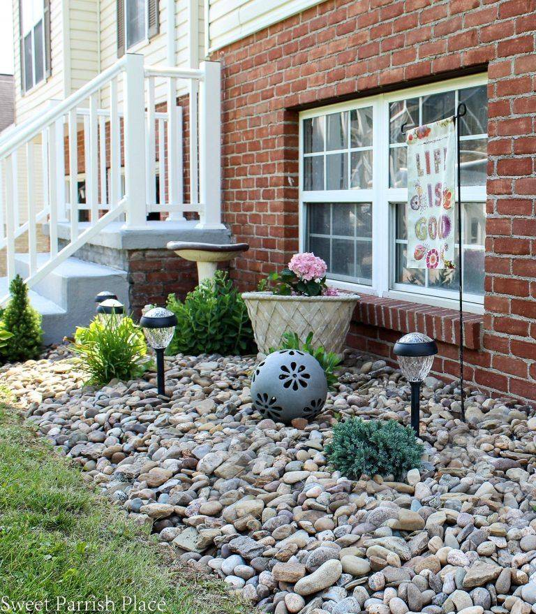 15 Rock Garden Ideas for Front of House To Consider | SharonSable
