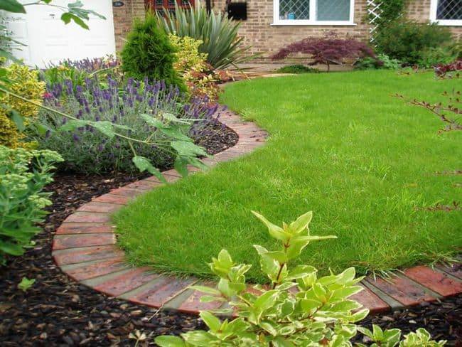 24 Decorative Brick Garden Edging Ideas You Must Look | SharonSable