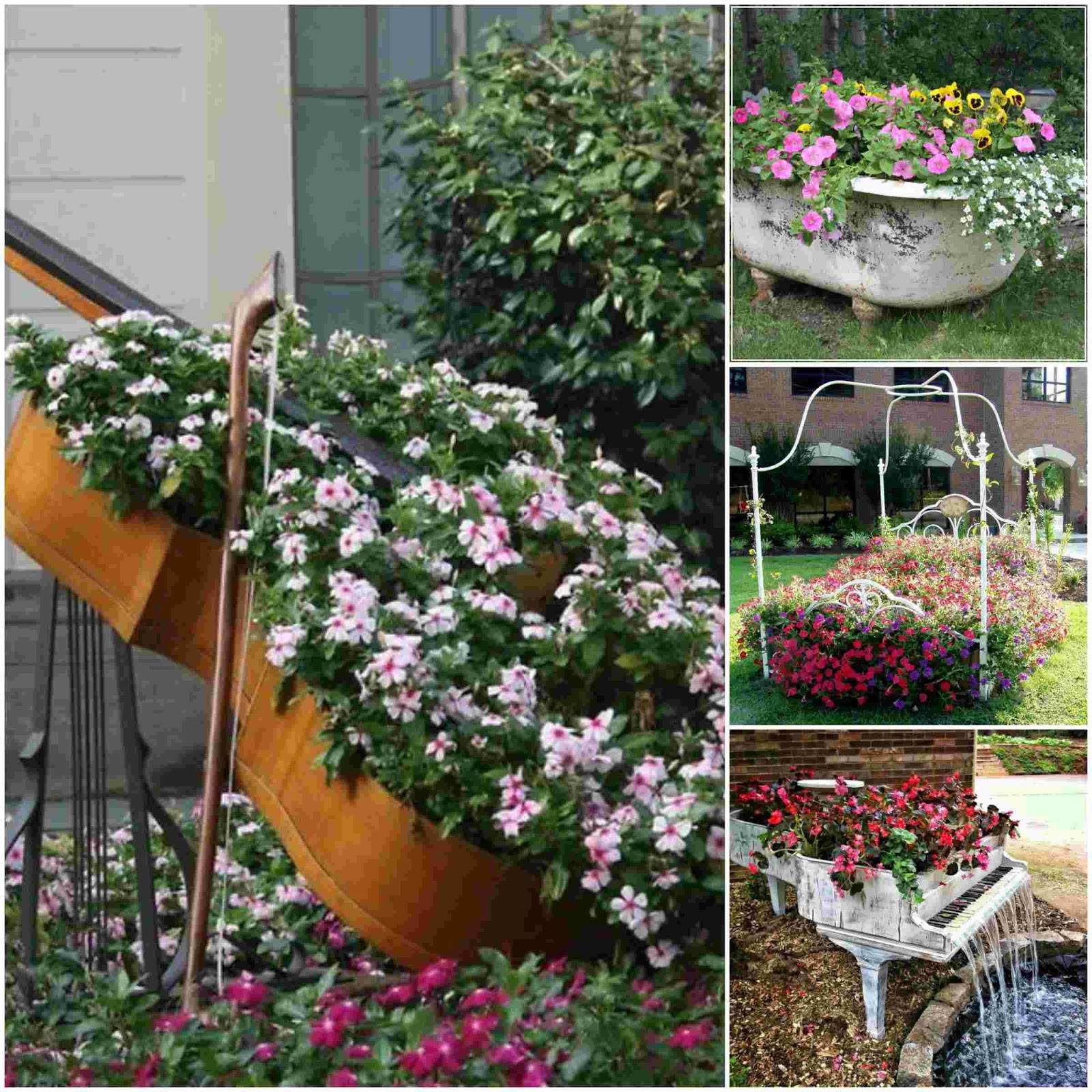 16 Upcycling Ideas for the Garden You Should Look | SharonSable