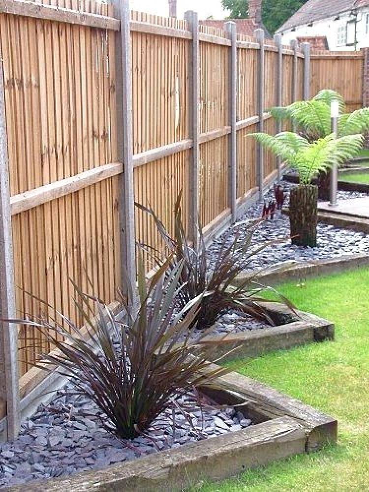 20 Wood Garden Border Fence Ideas For This Year | SharonSable