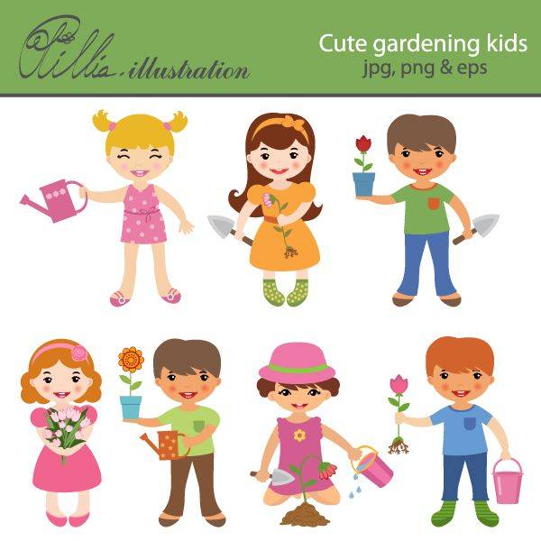 22 Cute Garden Cartoon Ideas You Must Look | SharonSable