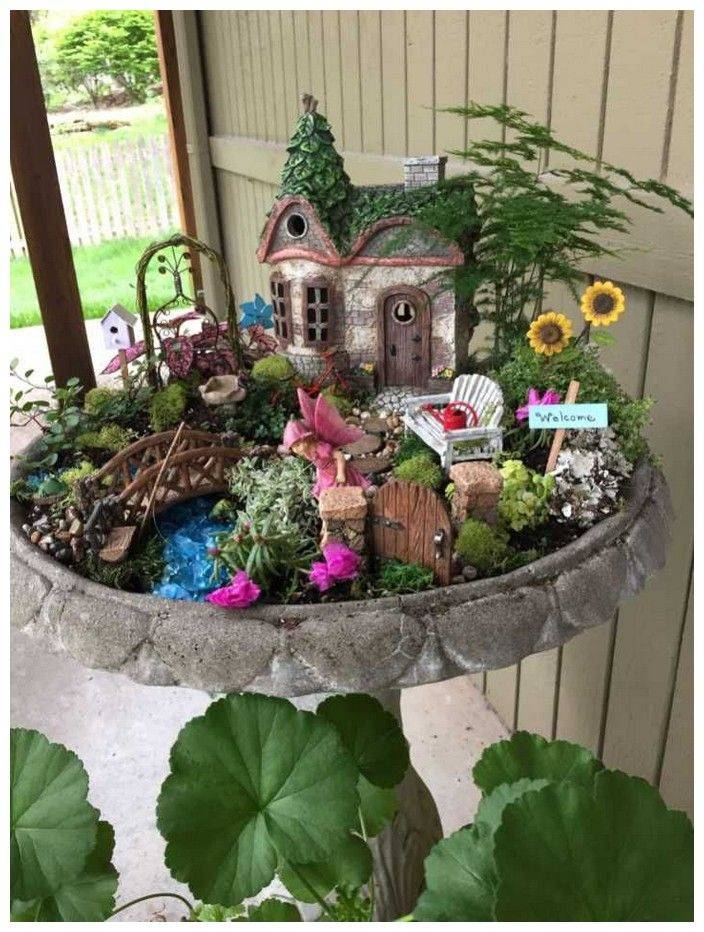 18 Flower Pot Fairy Garden Ideas You Should Check | SharonSable