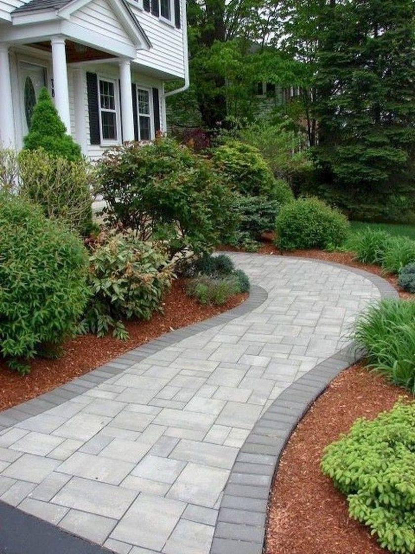 21 Front Yard Garden Walkways Ideas You Must Look | SharonSable