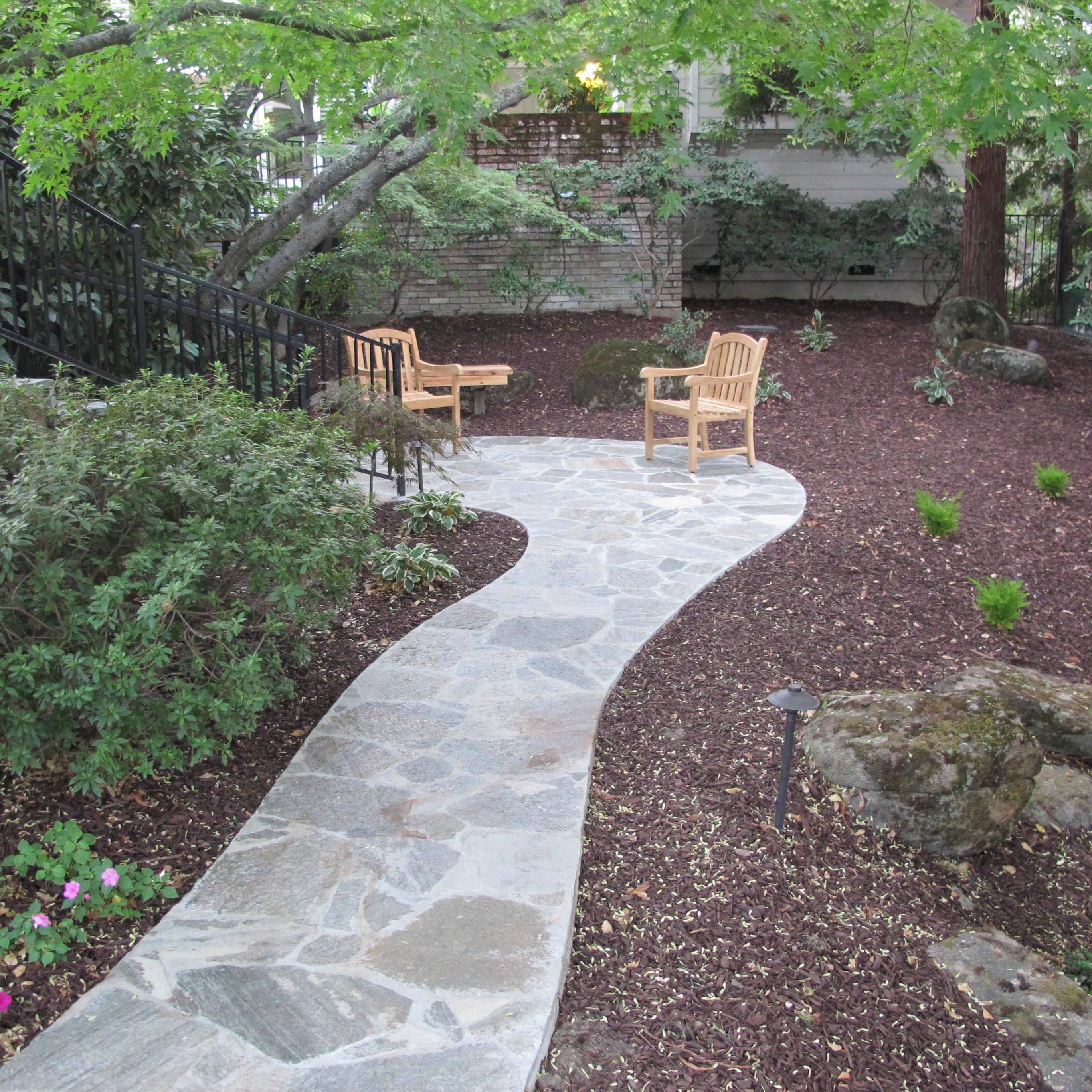 22 Flagstone Garden Path and Walkway Ideas Worth a Look | SharonSable
