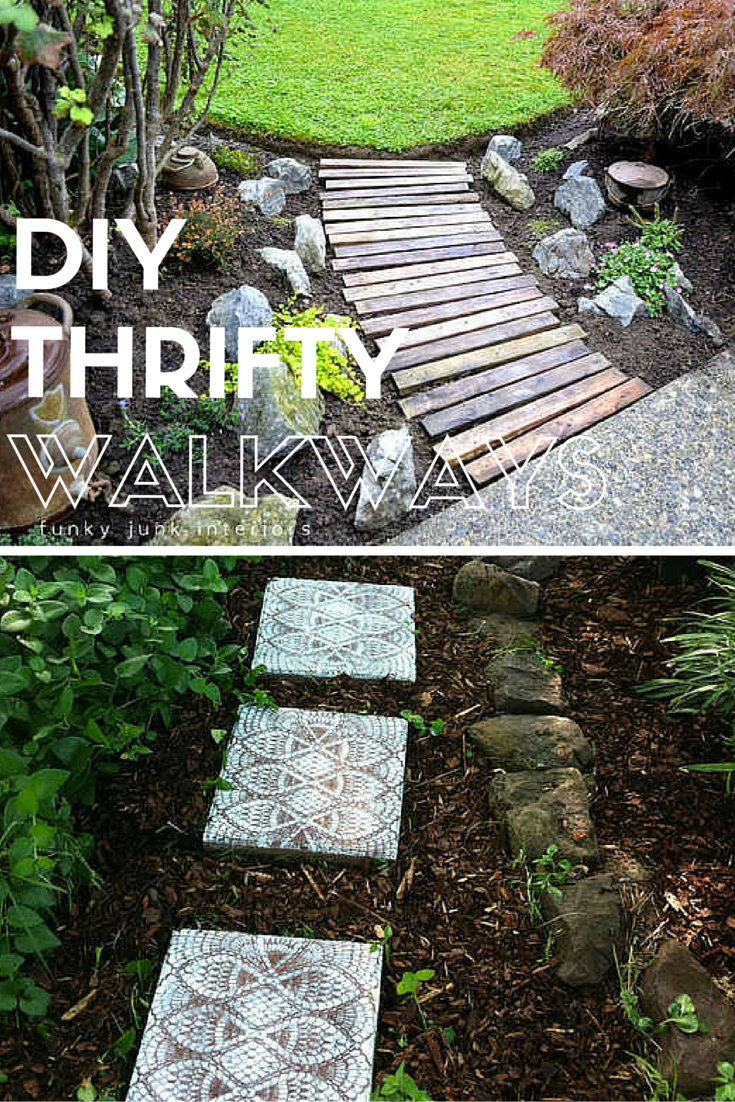 18 DIY Garden Path Walkway Ideas You Must Look | SharonSable