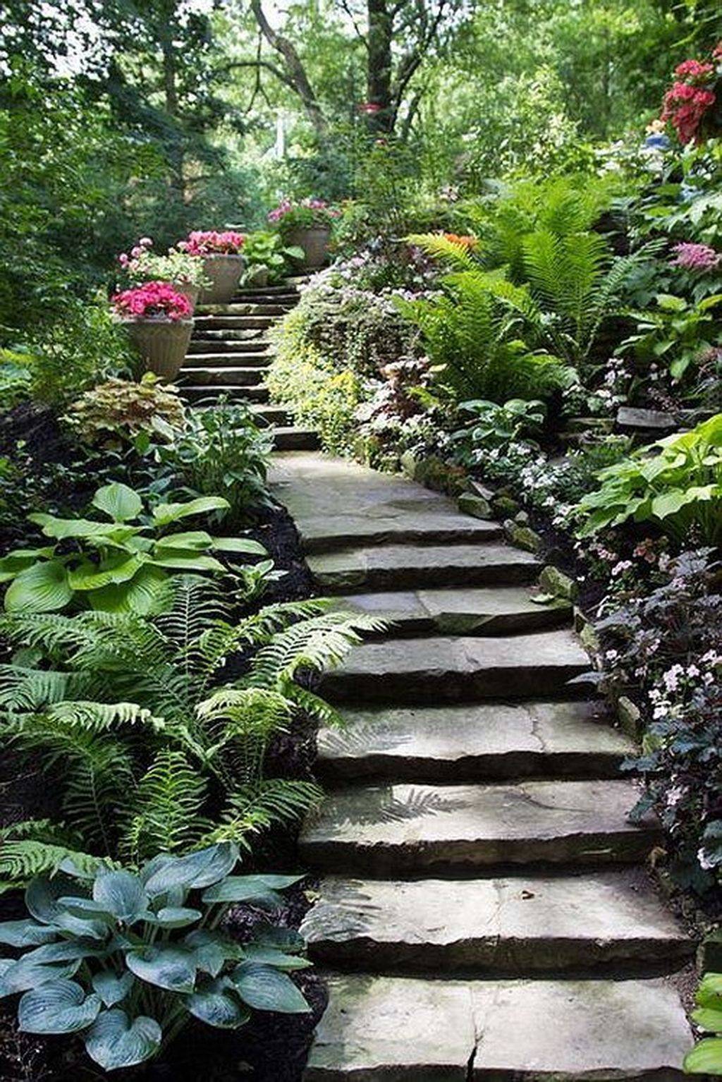 20 Shade Garden Path and Walkway Ideas To Try This Year | SharonSable