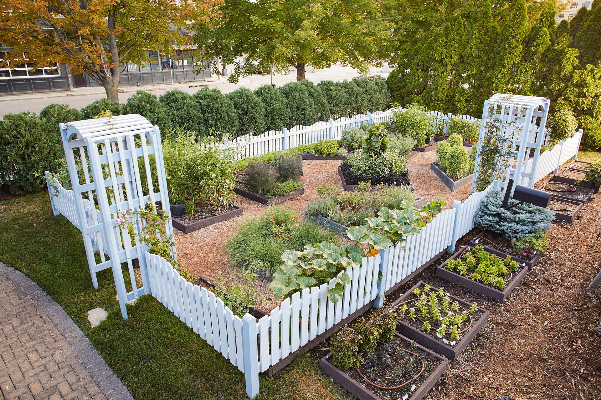 19 White Raised Garden Bed Ideas Worth to Check | SharonSable