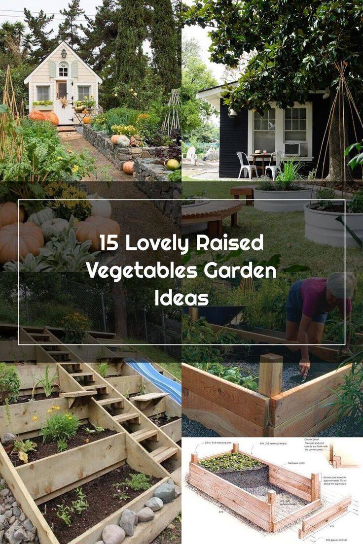 20 Fancy Raised Bed Vegetable Garden Design Ideas Worth a Look | SharonSable