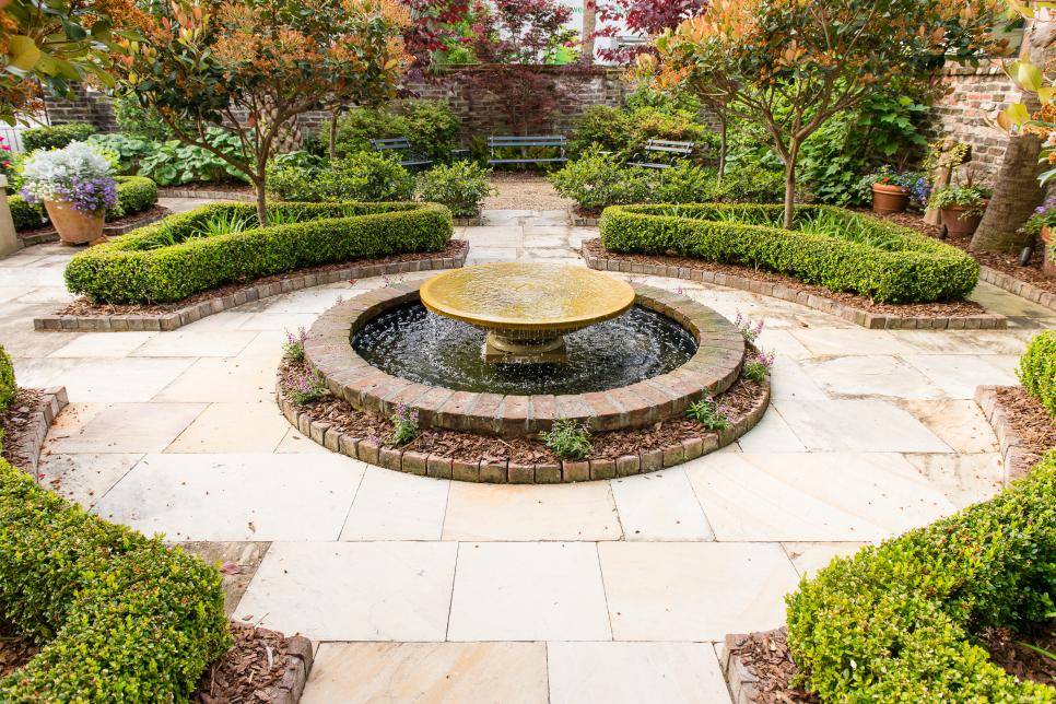 24 Formal Garden with Fountains Ideas You Cannot Miss | SharonSable