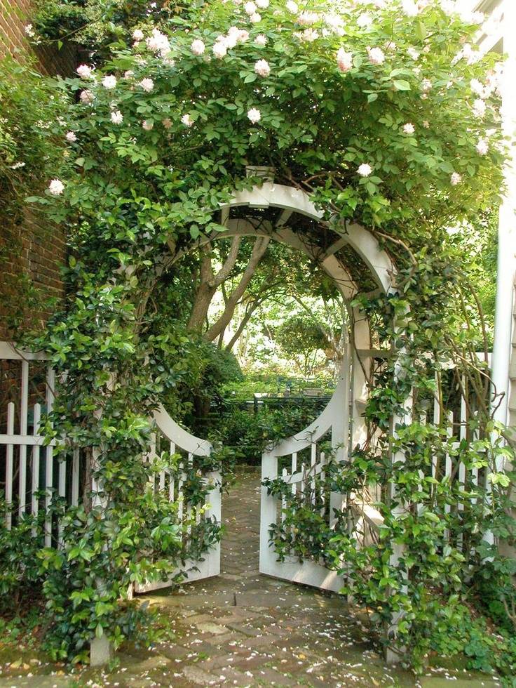 20 English Garden Arbors Gates Ideas Worth to Check | SharonSable