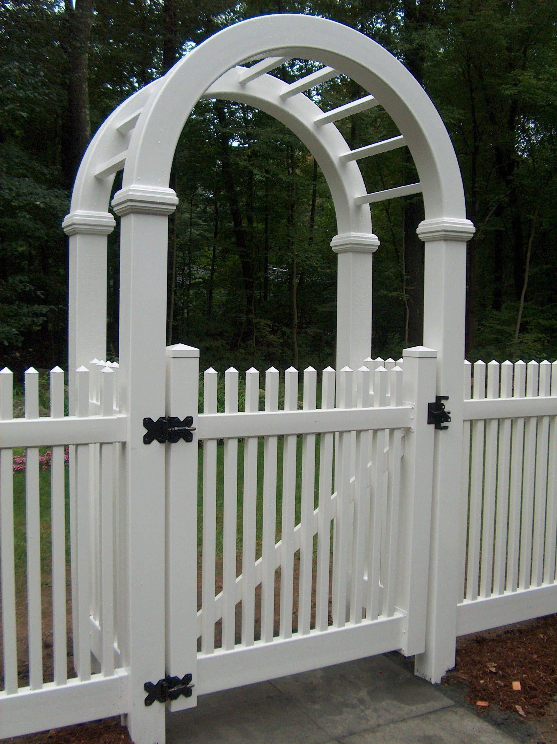 15 Vinyl Garden Arbors Ideas You Should Look | SharonSable