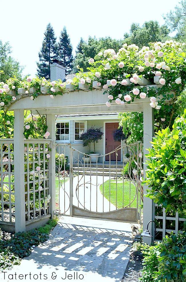 22 Pergola Garden Gate Ideas You Cannot Miss | SharonSable