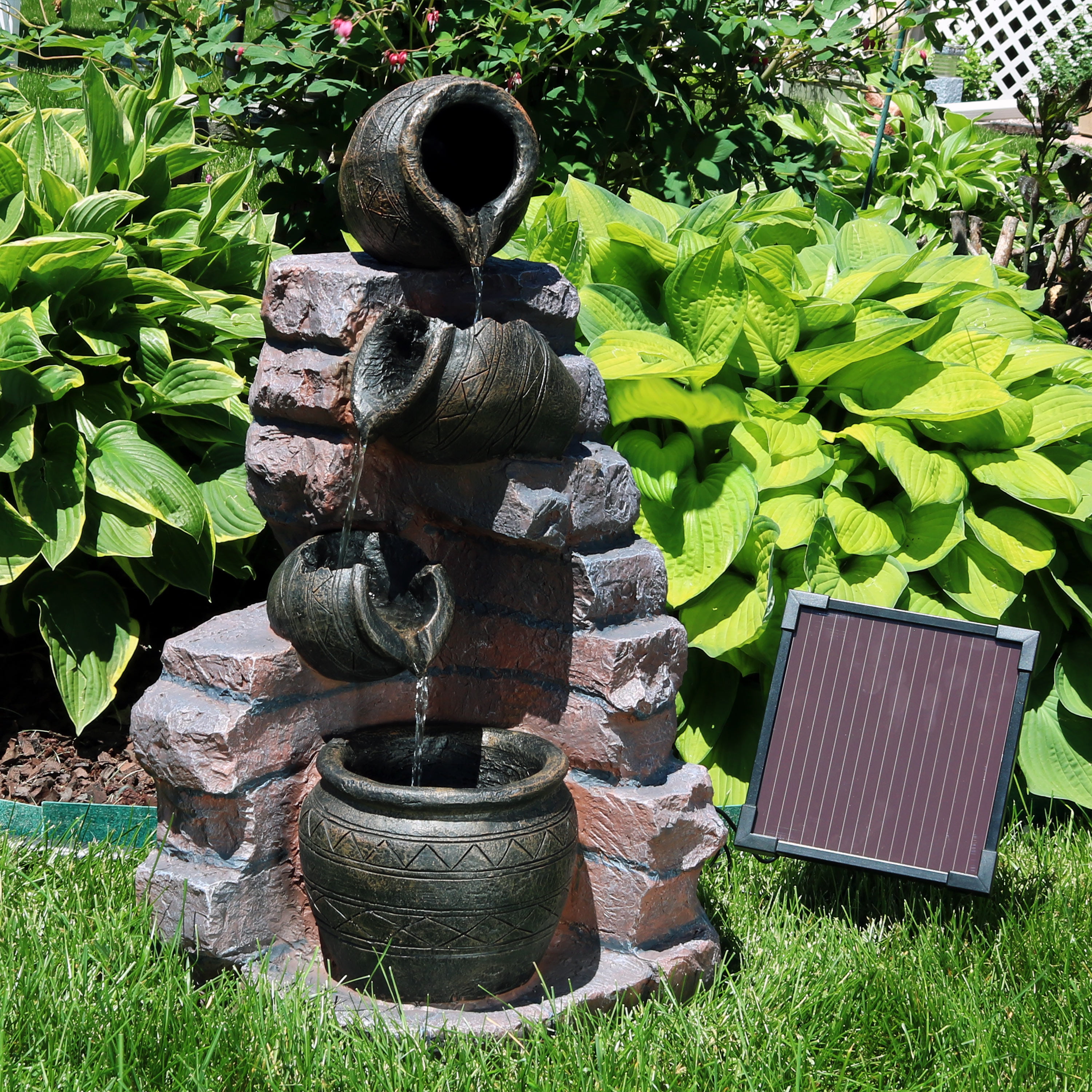 20 Garden Statues and Fountains Ideas To Try This Year | SharonSable