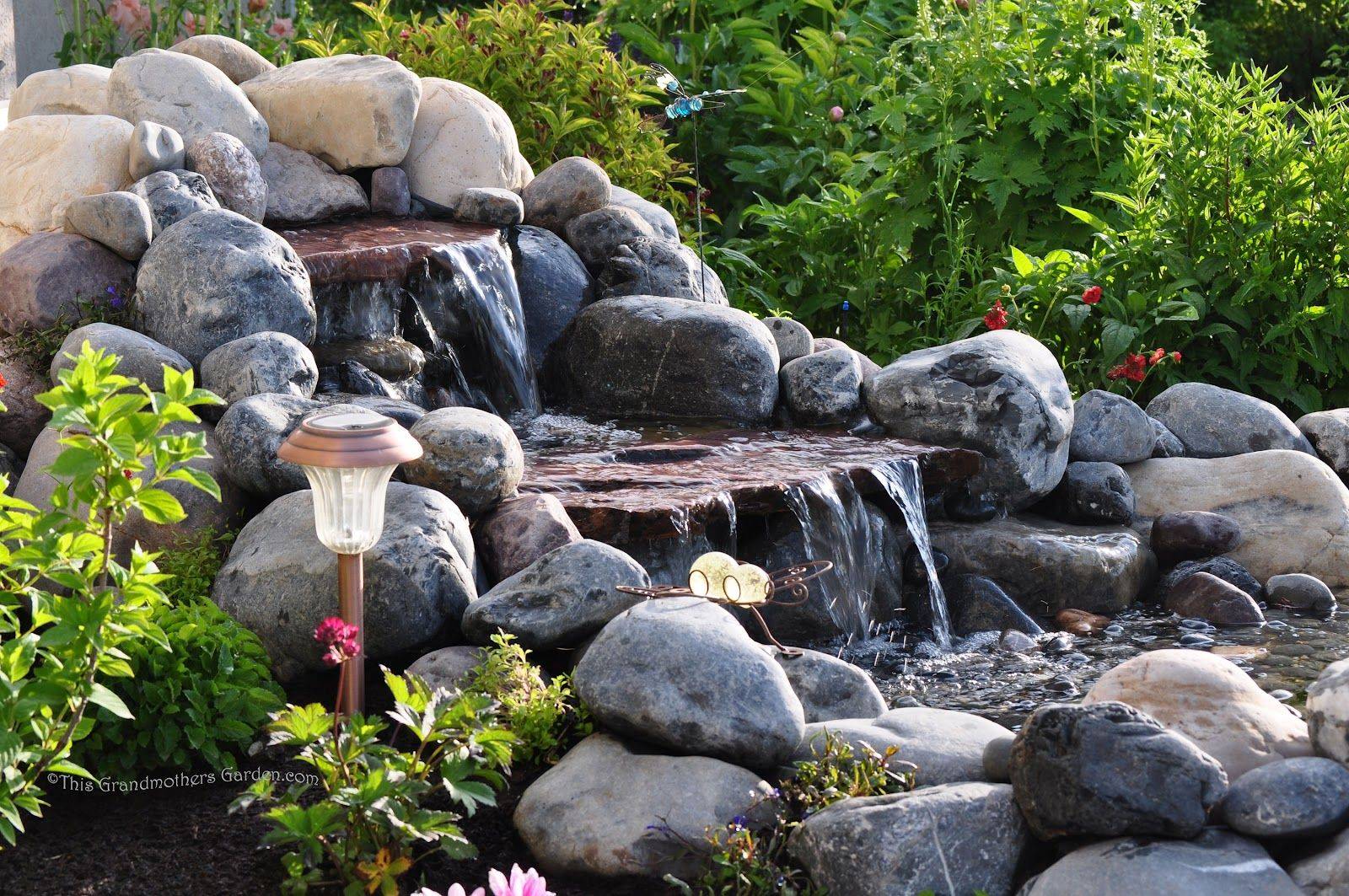 25 Waterfall Rock Garden Design Ideas You Should Look | SharonSable