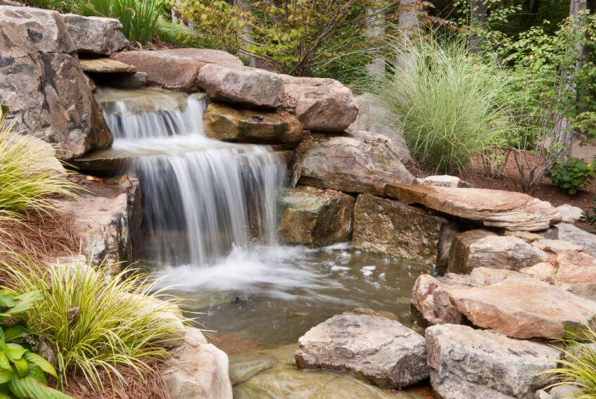 25 Waterfall Rock Garden Design Ideas You Should Look | SharonSable