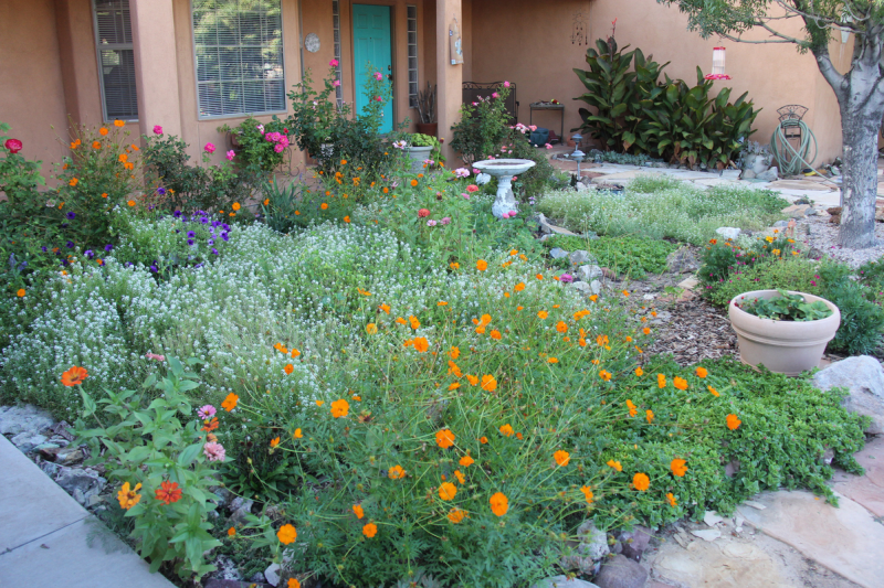 24 Messy Front Garden Ideas Worth to Check | SharonSable