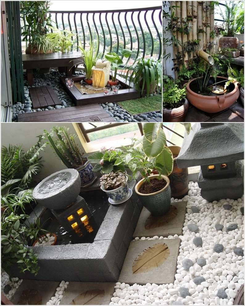 23 Balcony Zen Garden Ideas You Must Look | SharonSable