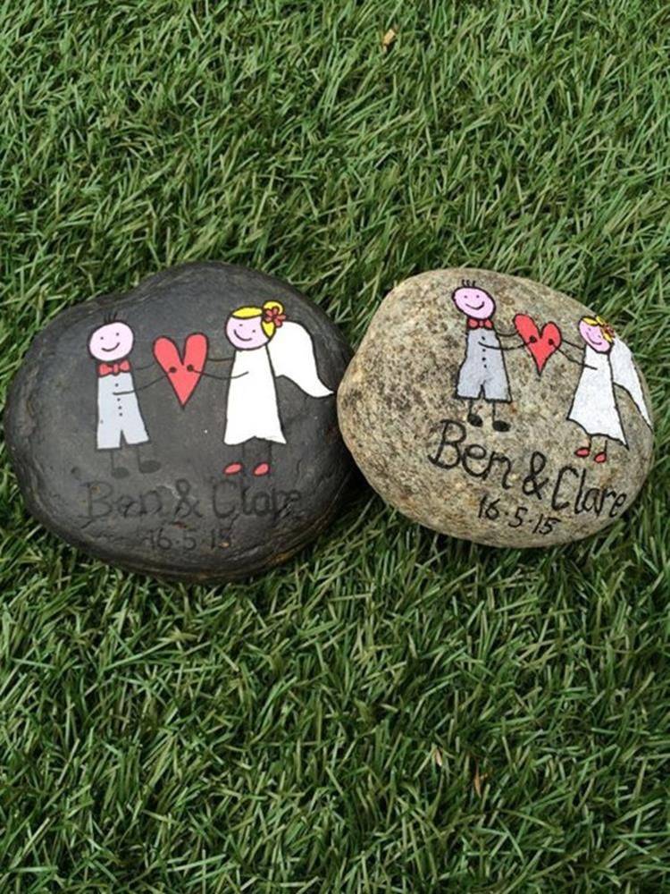 20 Painted Rock Garden Ideas You Gonna Love | SharonSable