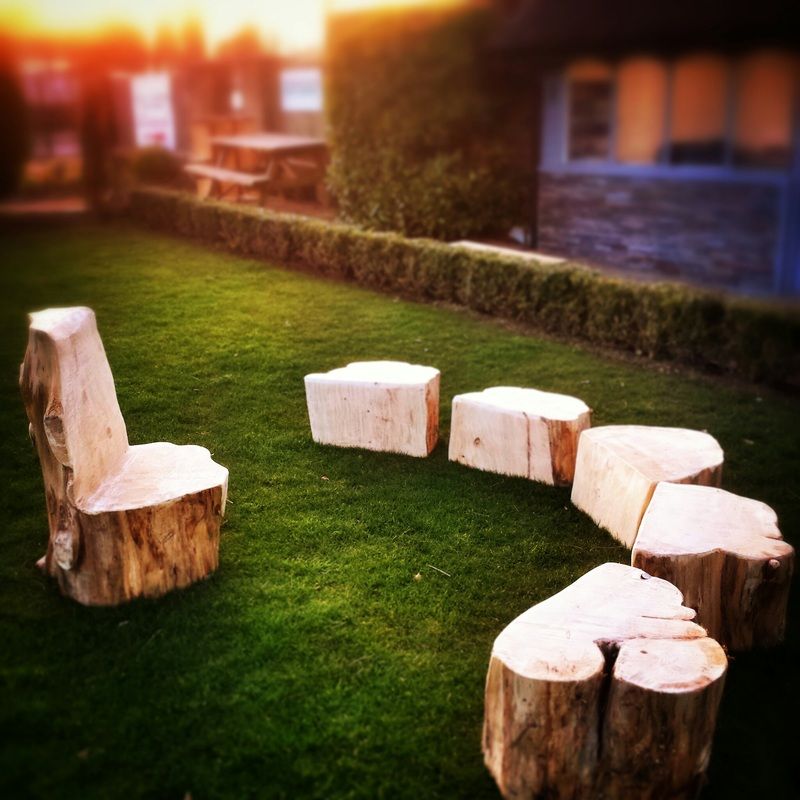 21 Log Seats for Garden Ideas You Must Look | SharonSable