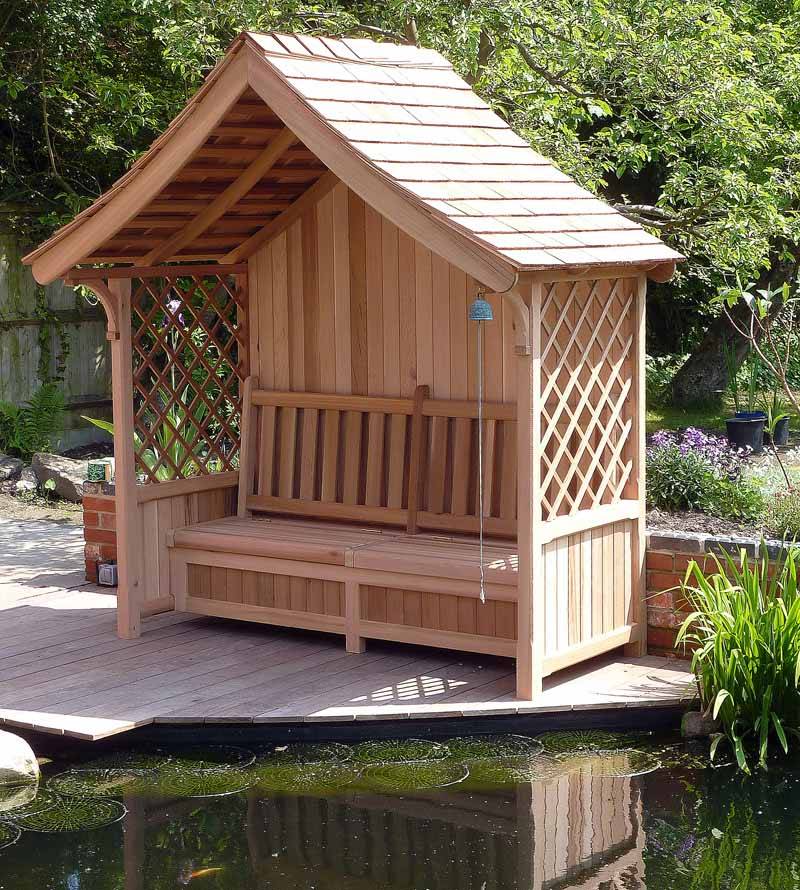 25 Garden Arbours with Seats Ideas You Cannot Miss | SharonSable