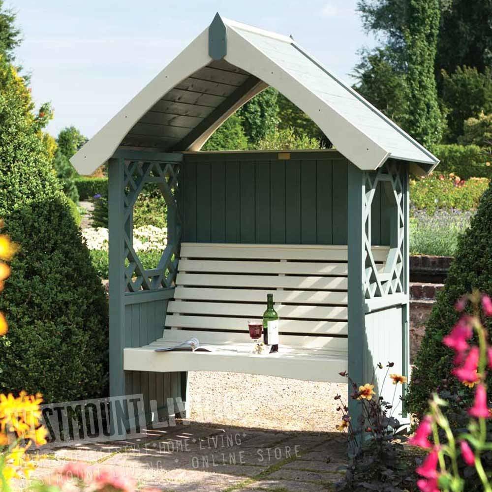 25 Garden Arbours with Seats Ideas You Cannot Miss | SharonSable