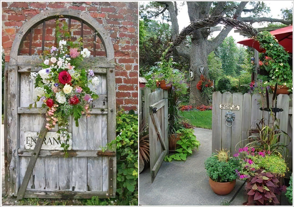 23 Unique Garden Gates Ideas You Gonna Love | SharonSable