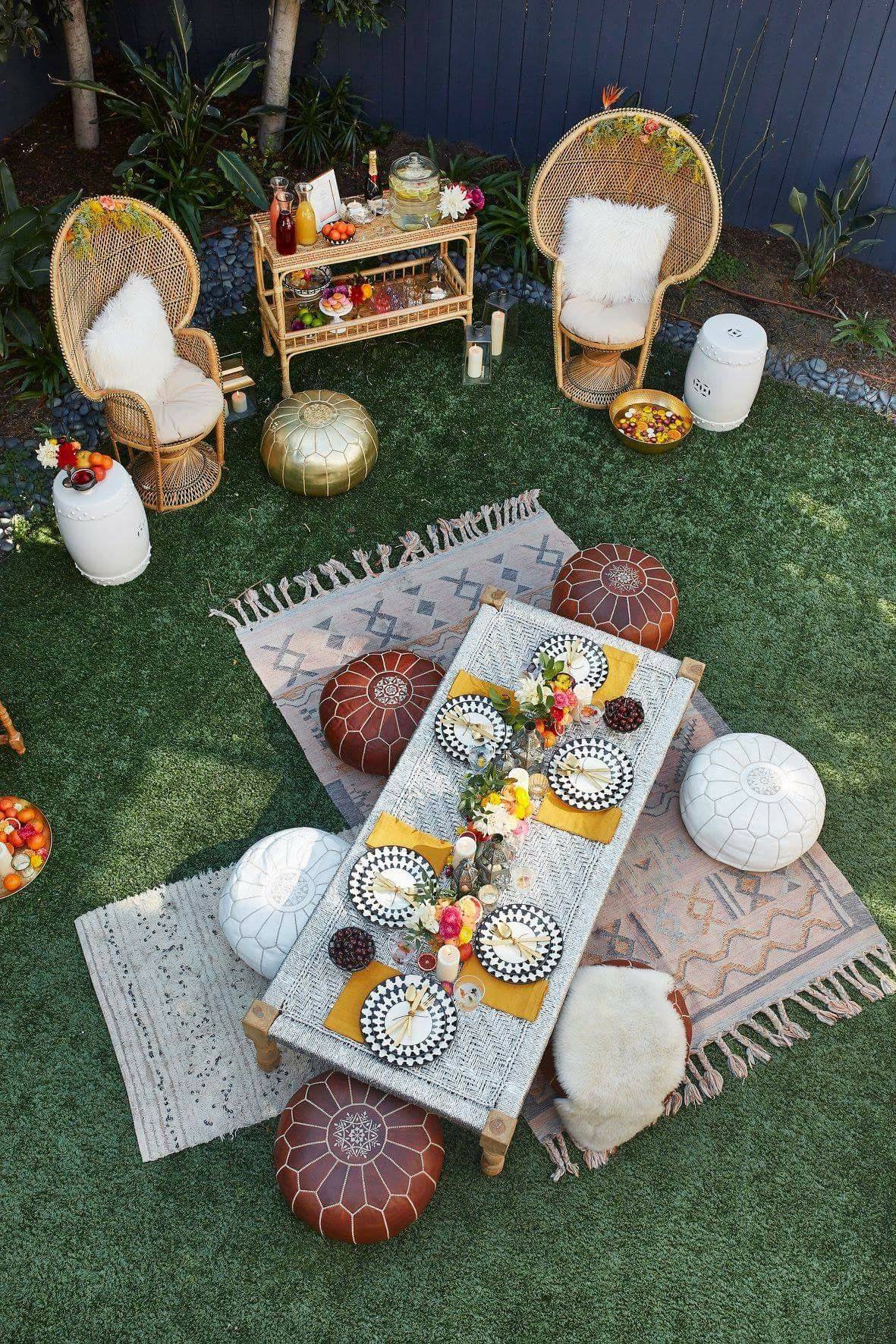 22 Bohemian Garden Party Ideas Worth to Check | SharonSable