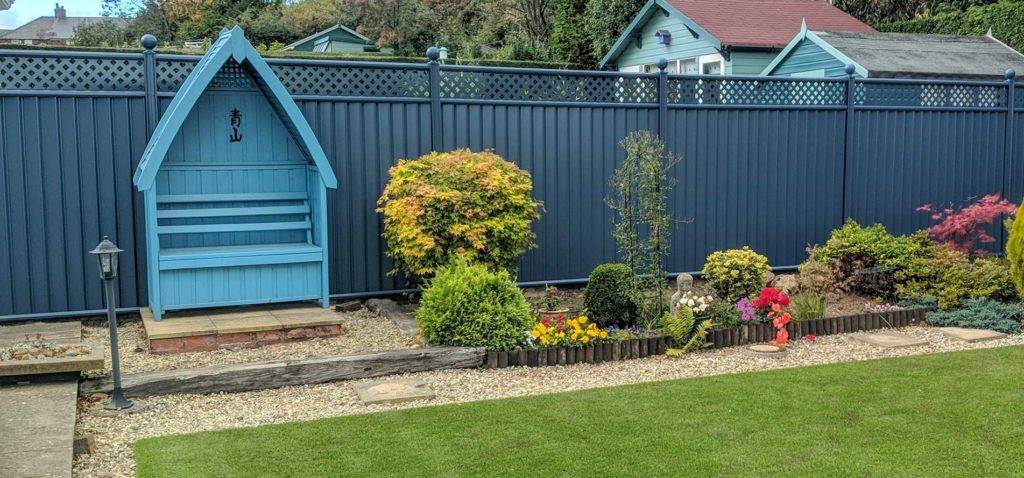 20 Blue Garden Fence Ideas For This Year | SharonSable