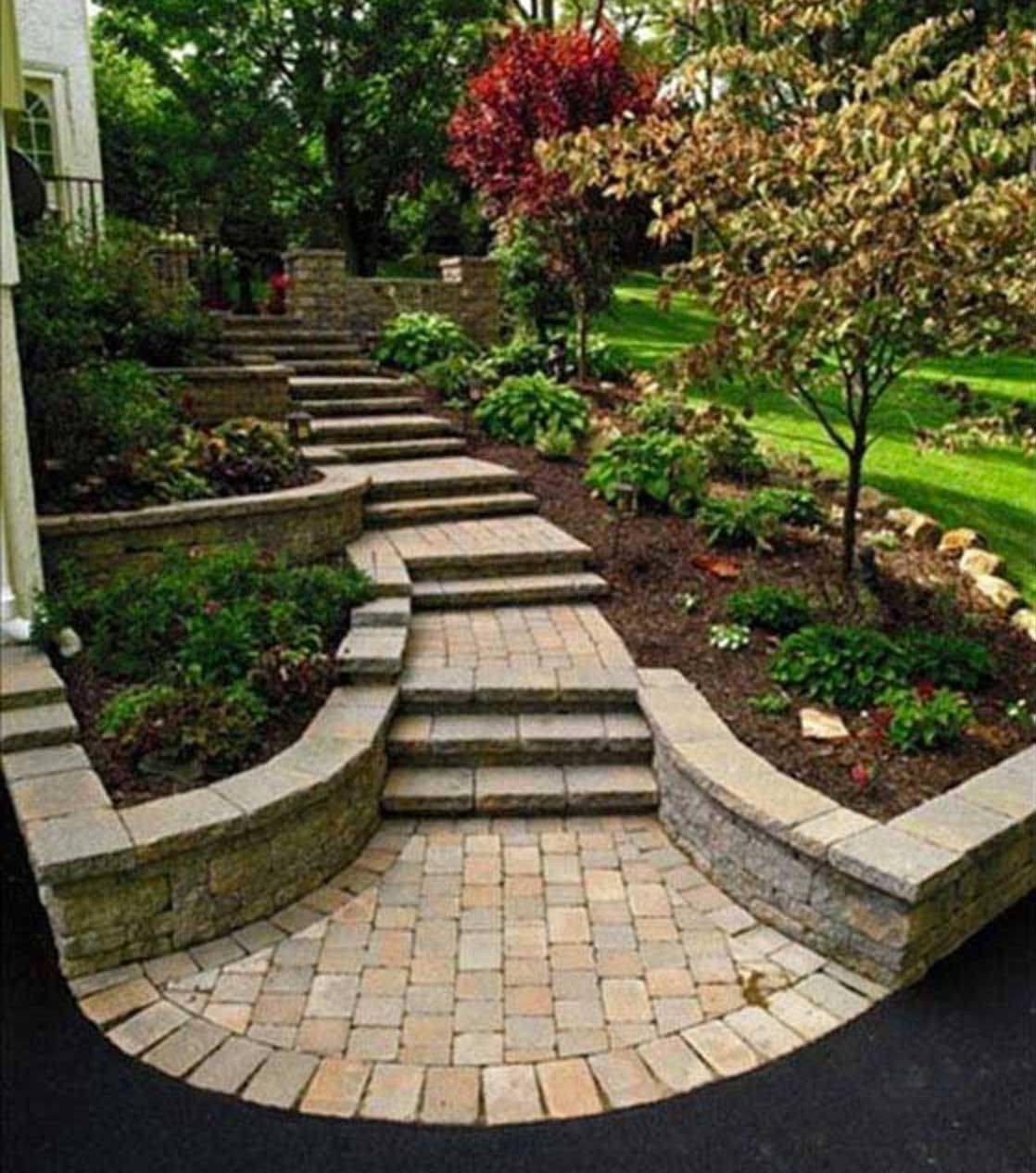 23 Garden Steps Ideas To Consider | SharonSable