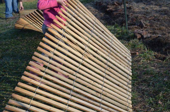 13 Snow Fence Garden Ideas For This Year | SharonSable