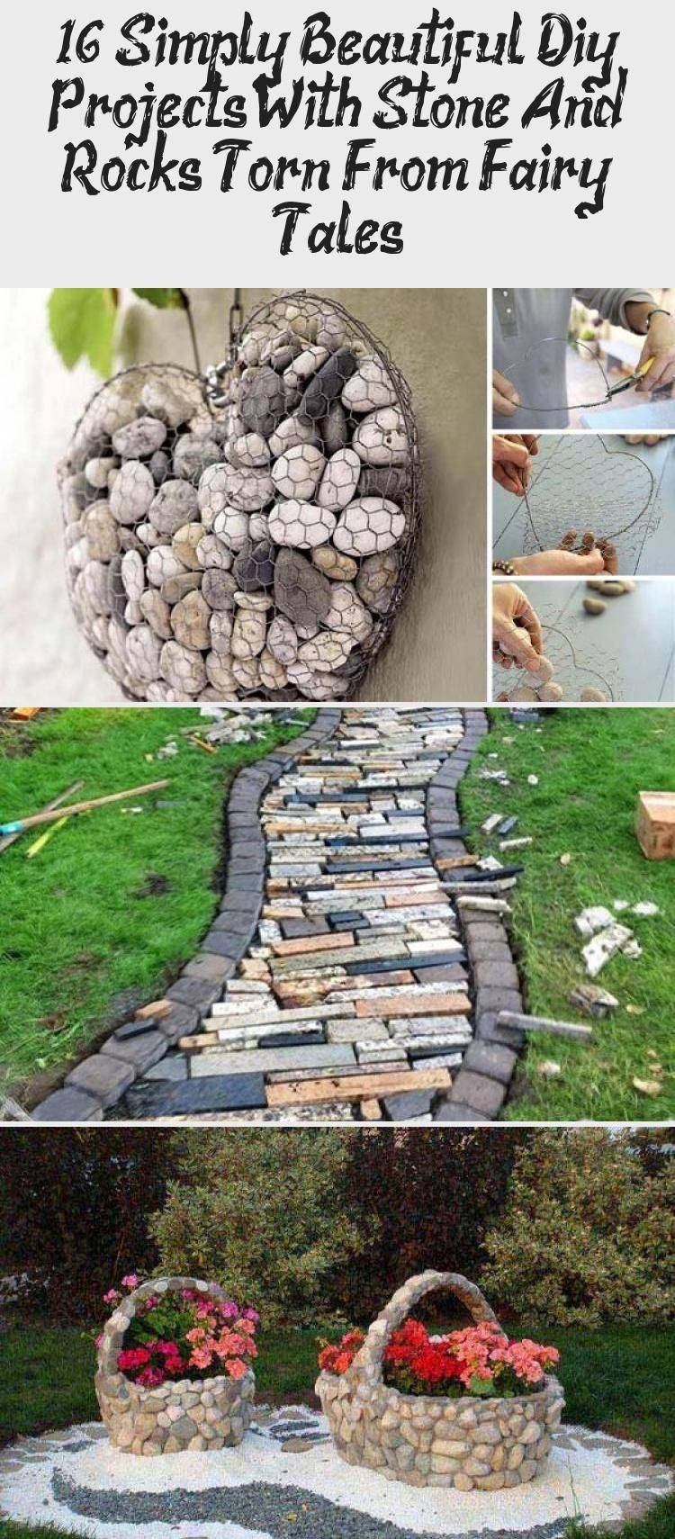 16 DIY Garden Projects with Rocks Ideas You Should Check | SharonSable