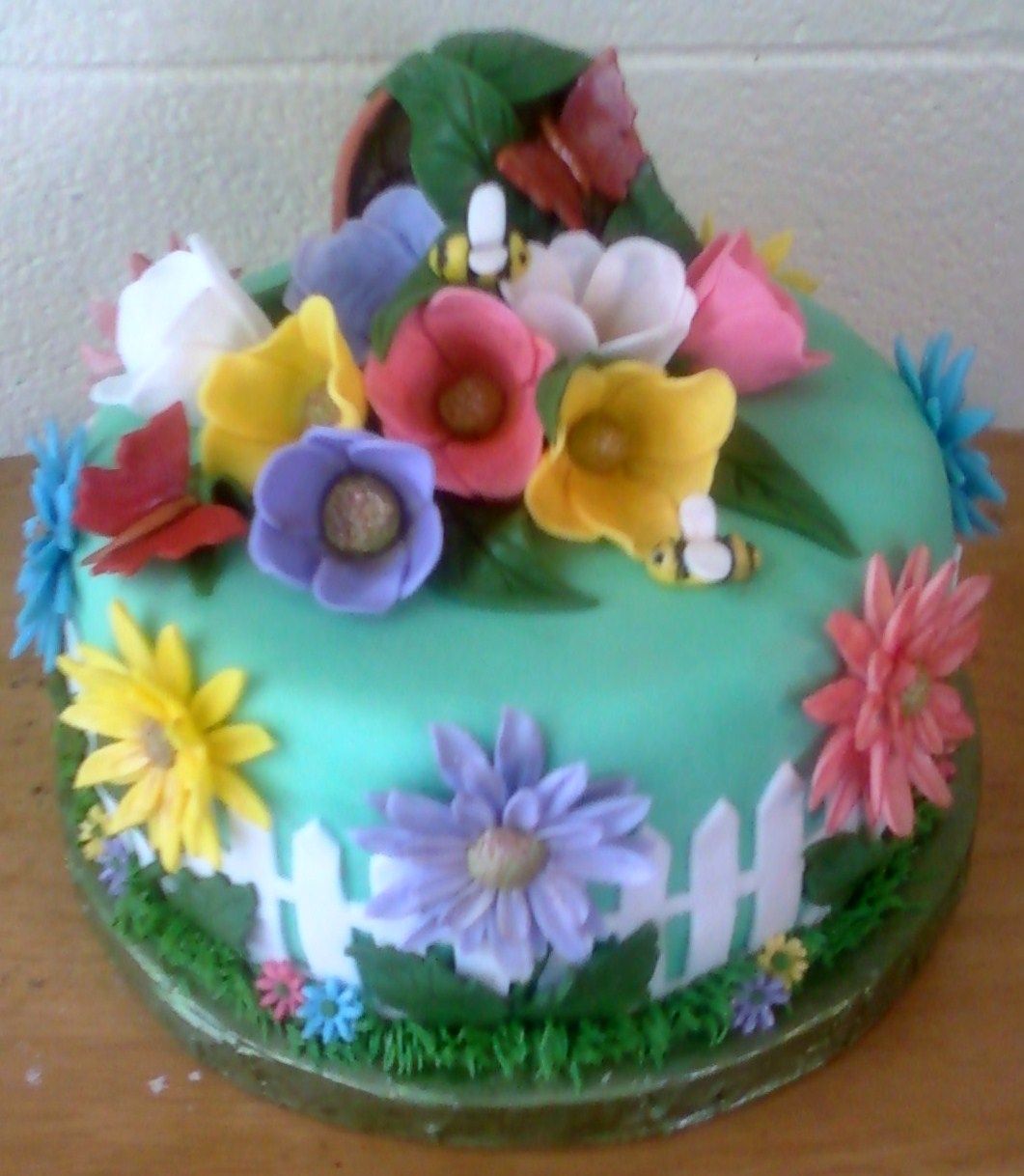 21 Flower Garden Cake Ideas You Gonna Love | SharonSable