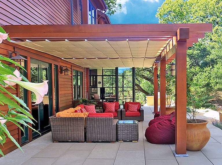 22 Garden Shade Canopy Ideas To Consider | SharonSable