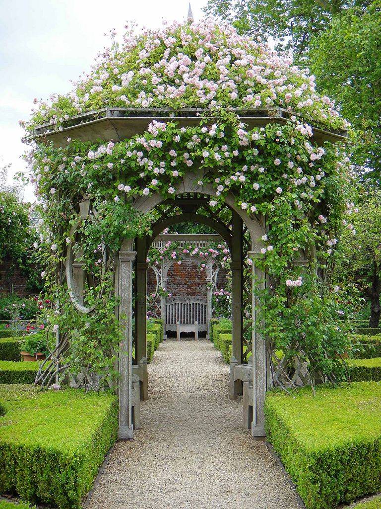 23 Beautiful Rose Garden Arbor Ideas To Try This Year | SharonSable