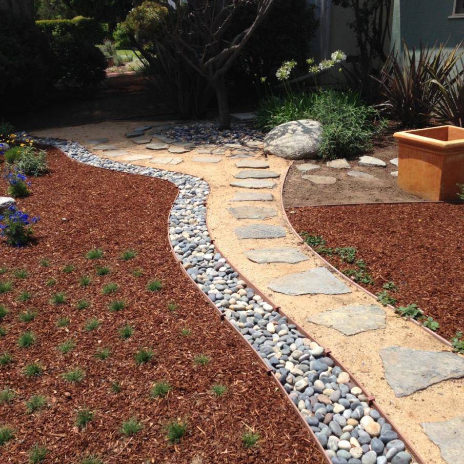 22 Stone Garden Edging Ideas Worth A Look Sharonsable