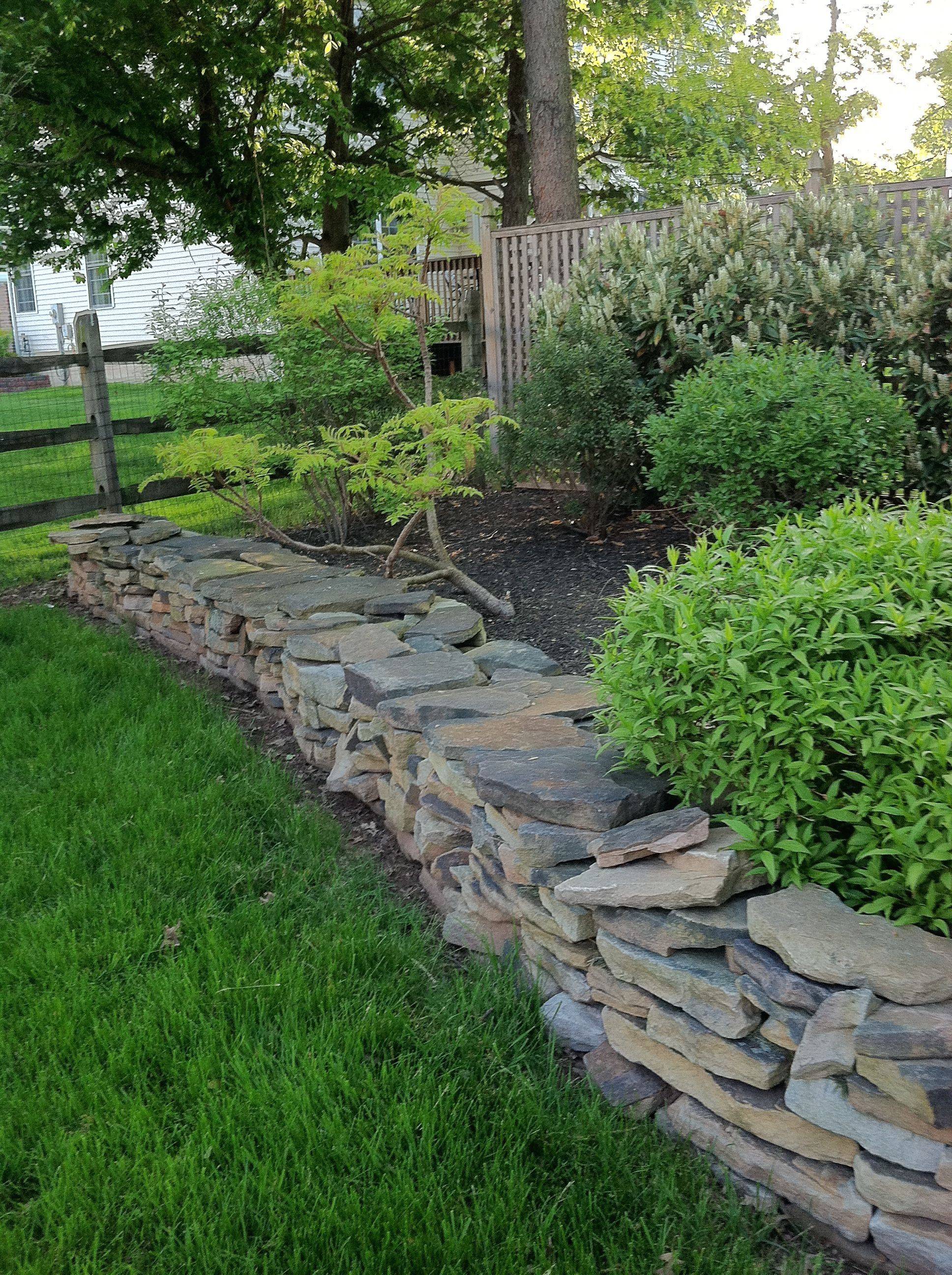 22 Stone Garden Edging Ideas Worth A Look Sharonsable