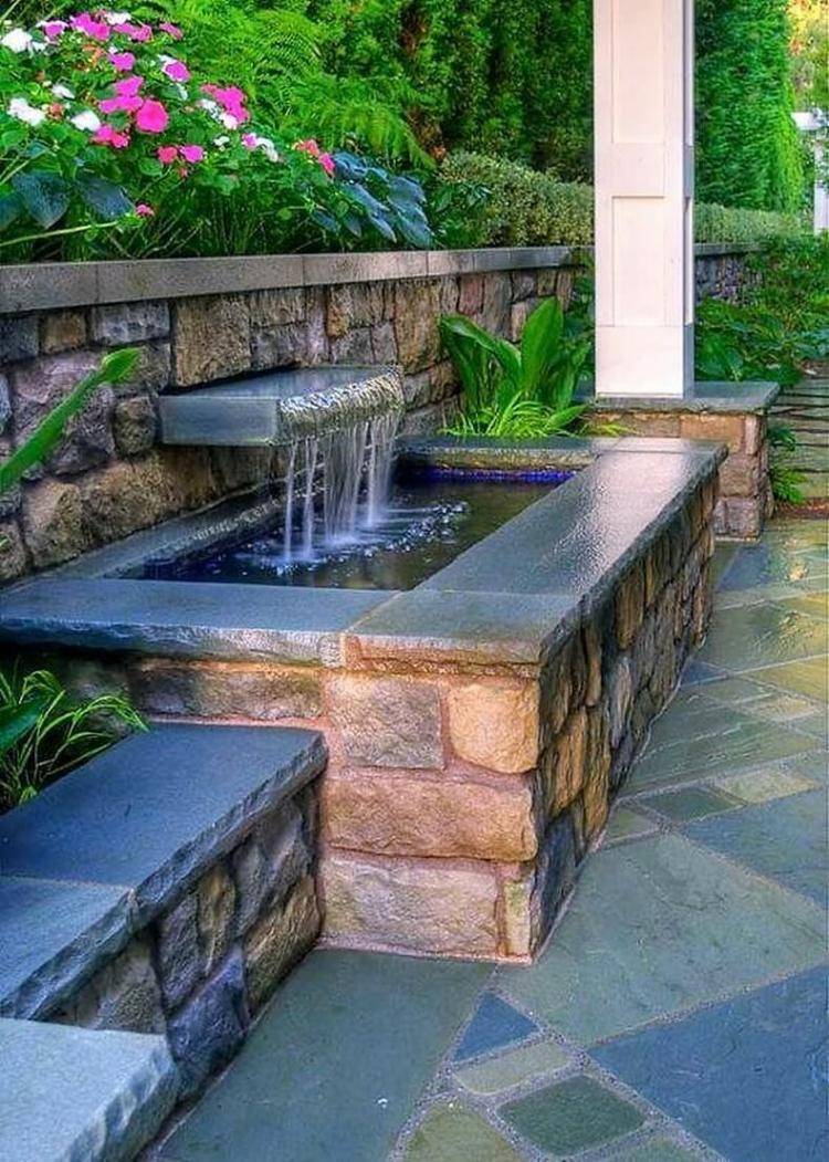 26 Modern Garden Waterfall Ideas You Cannot Miss | SharonSable