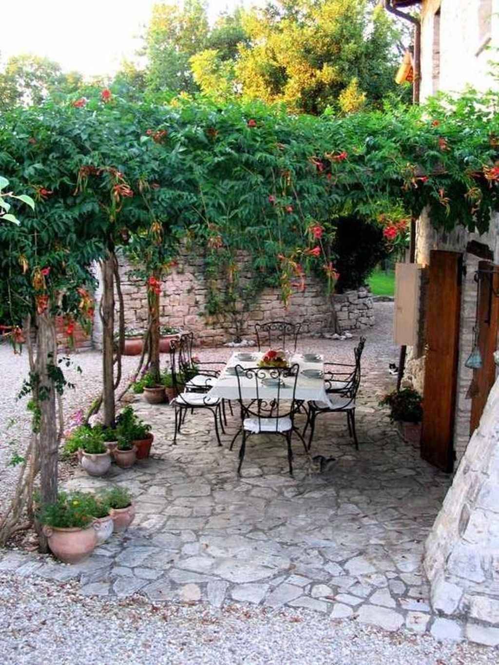 24 Small Italian Garden Design Ideas You Should Check | SharonSable
