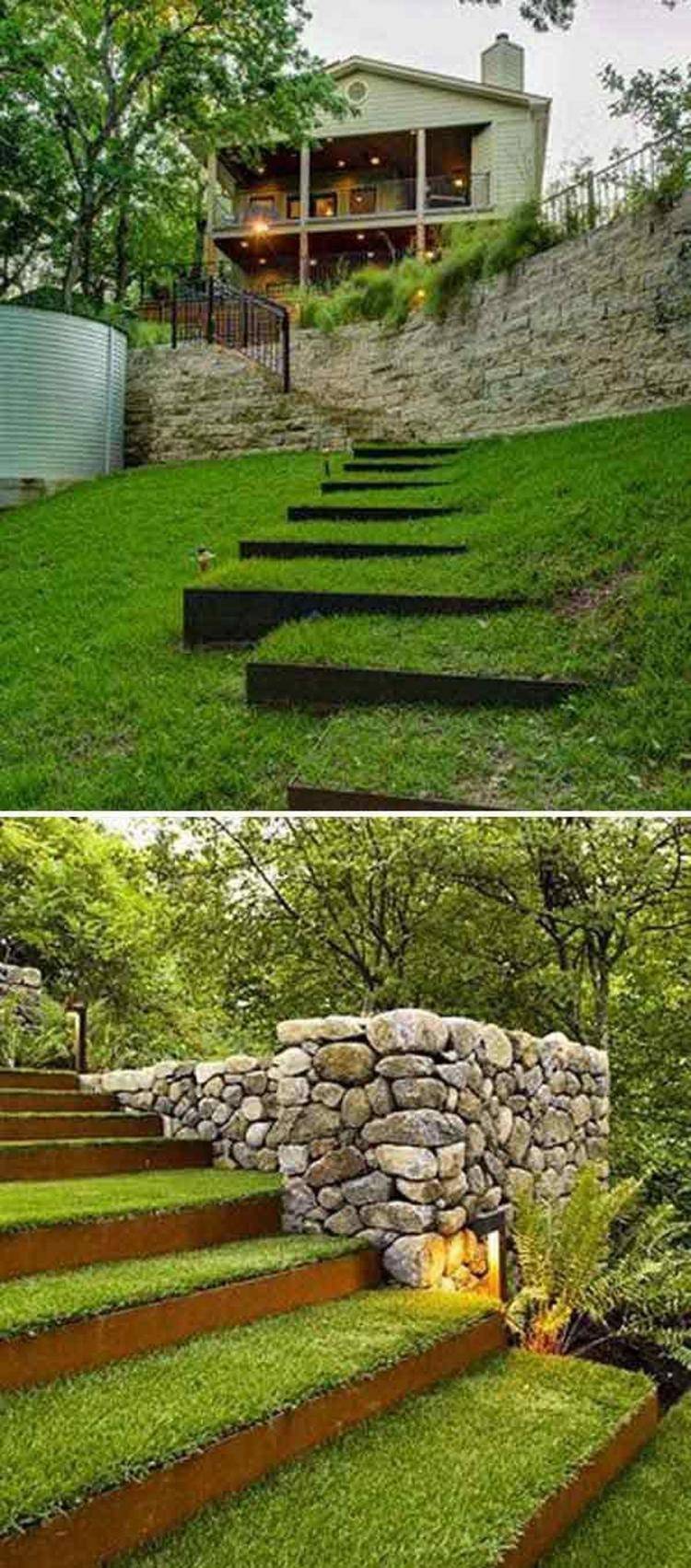20 Garden Steps Design Ideas You Must Look | SharonSable
