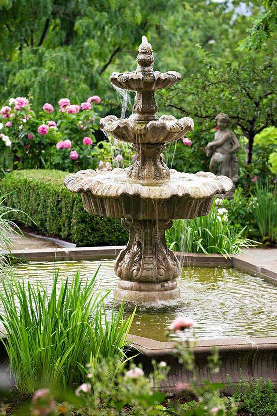20 Home Garden Fountains Ideas For This Year | SharonSable
