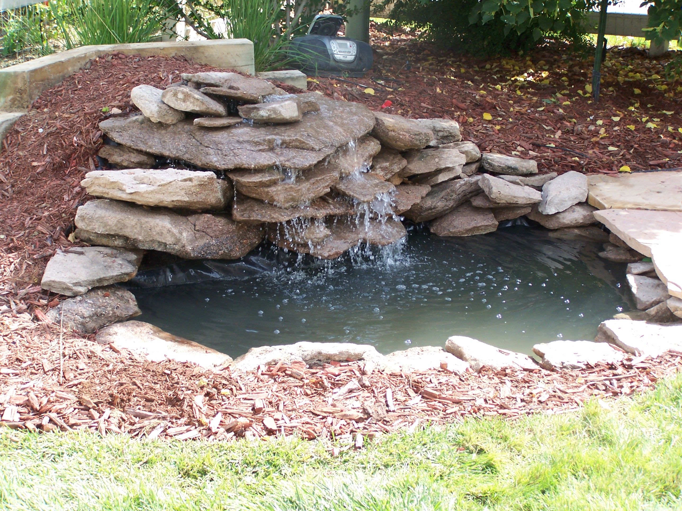 22 Solar Garden Ponds with Waterfalls Ideas You Gonna Love | SharonSable