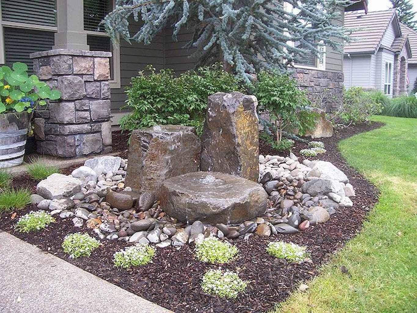 24 Small Rock Garden Water Feature Ideas You Gonna Love | SharonSable