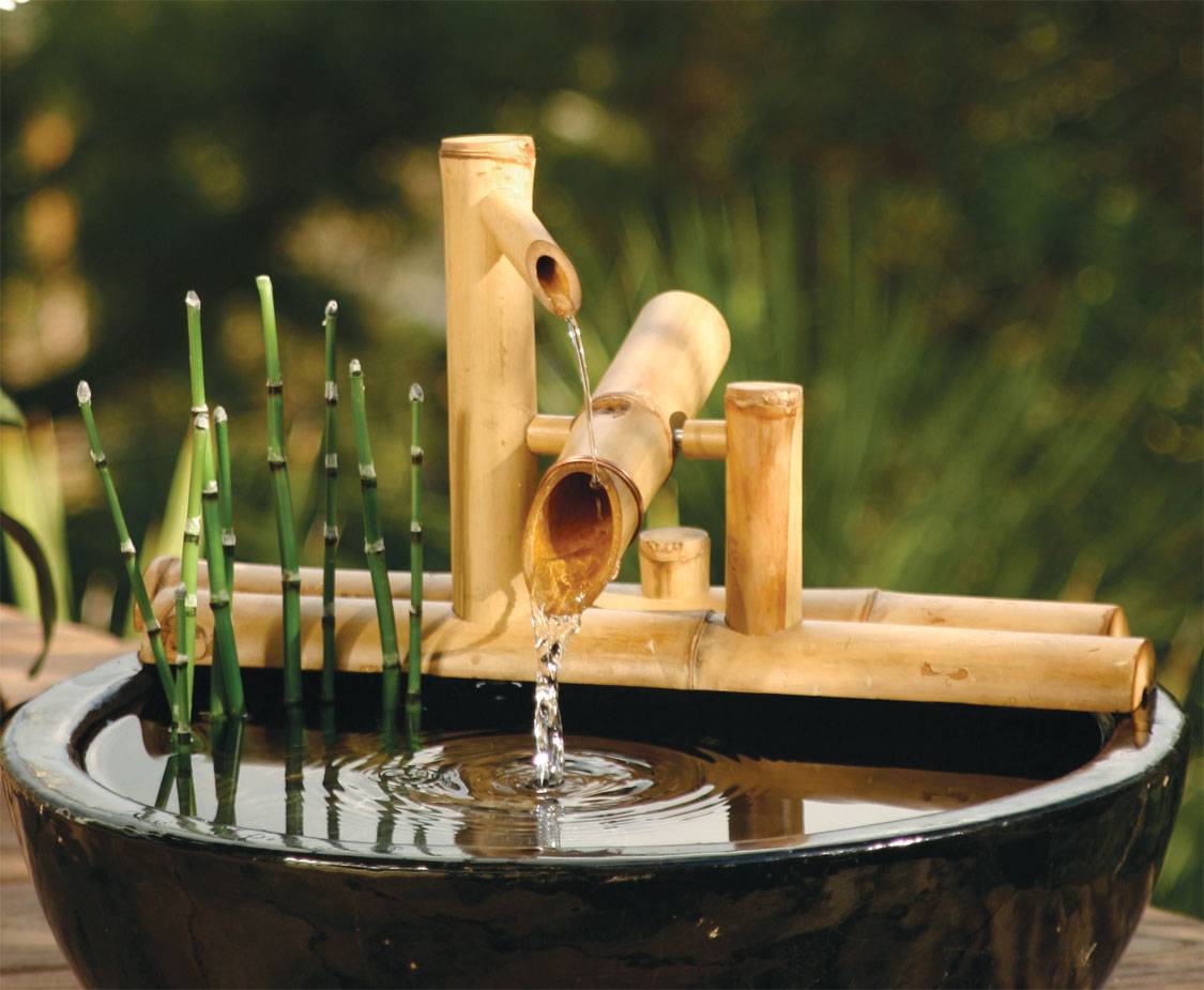 24 Japanese Bamboo Garden Fountain Ideas Worth a Look | SharonSable