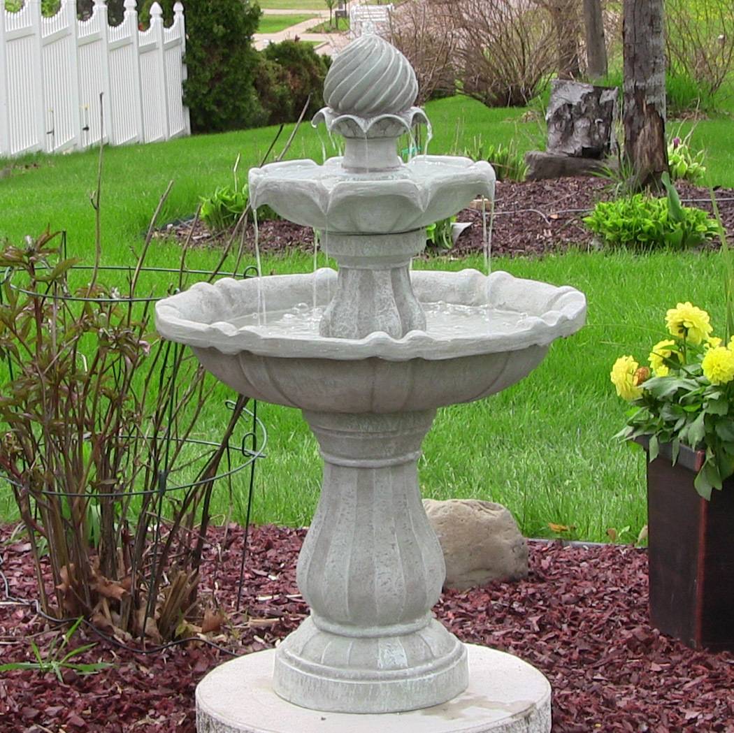 22 Garden Water Fountains Solar Powered Ideas You Gonna Love | SharonSable