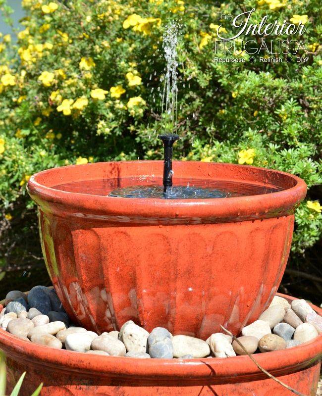21 Garden Pot Water Feature Ideas You Should Look | SharonSable