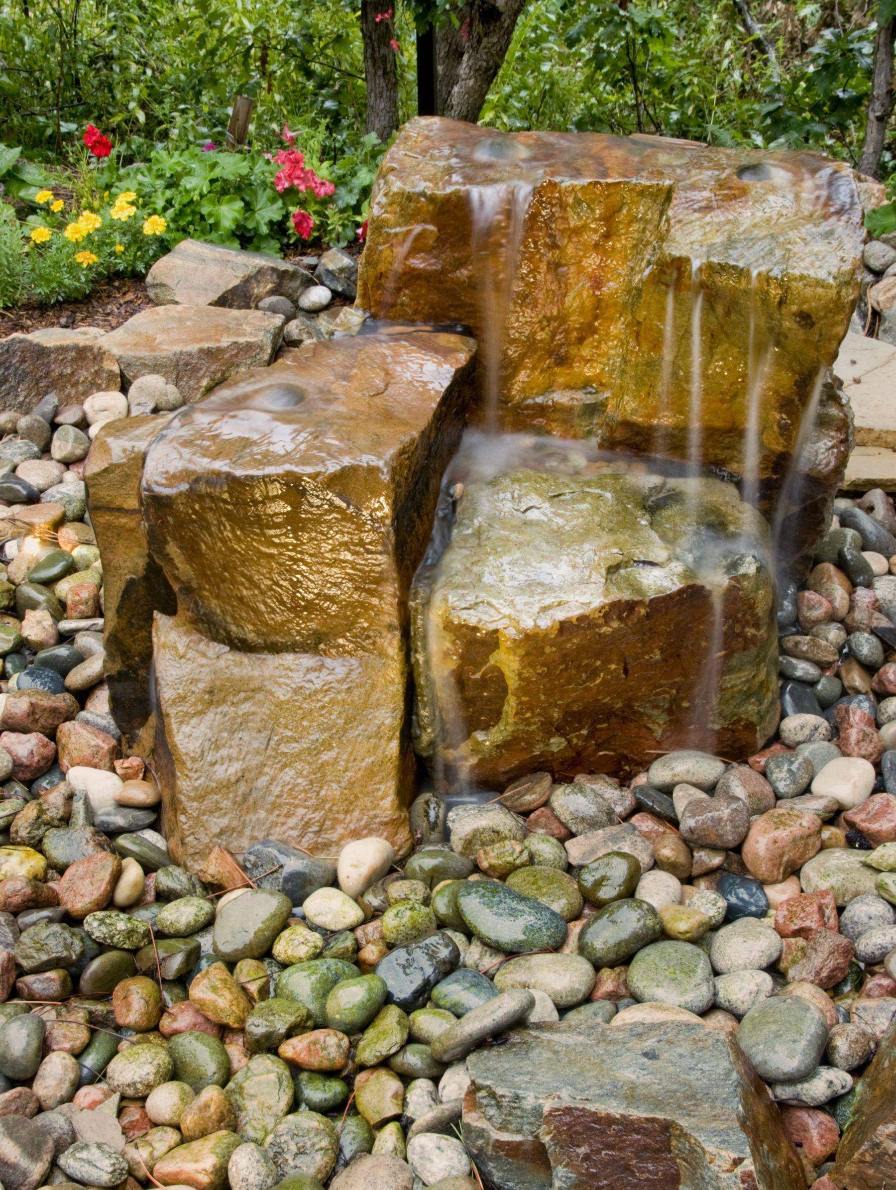 22 Rock Garden Water Feature Ideas You Gonna Love | SharonSable
