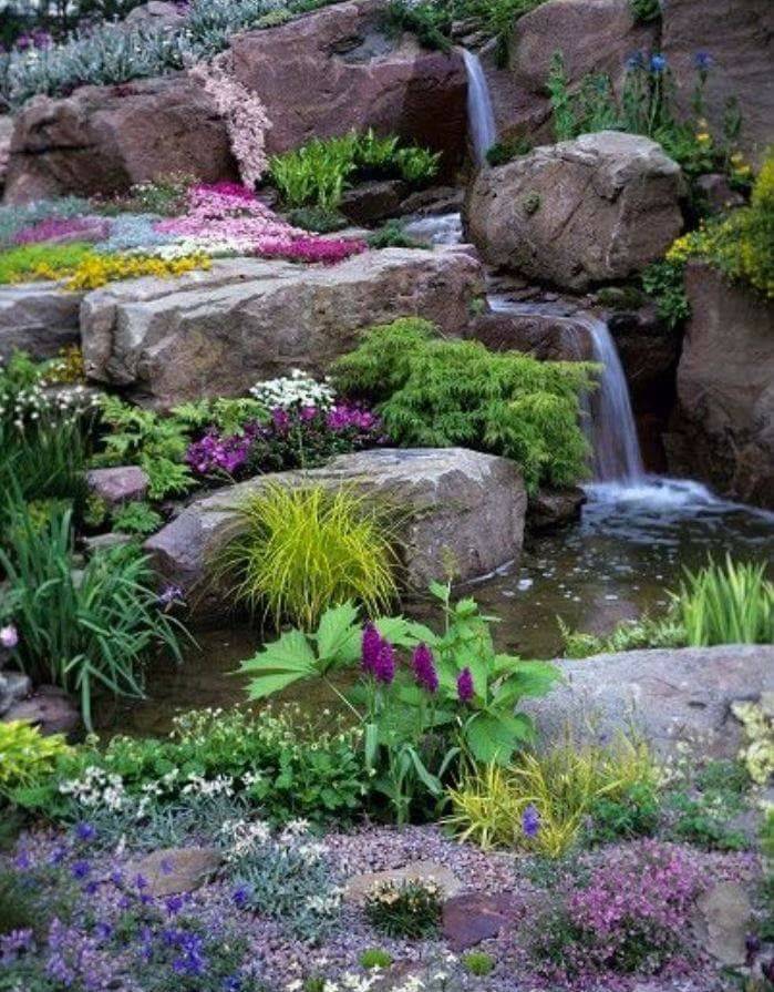 22 Rock Garden Water Feature Ideas You Gonna Love | SharonSable